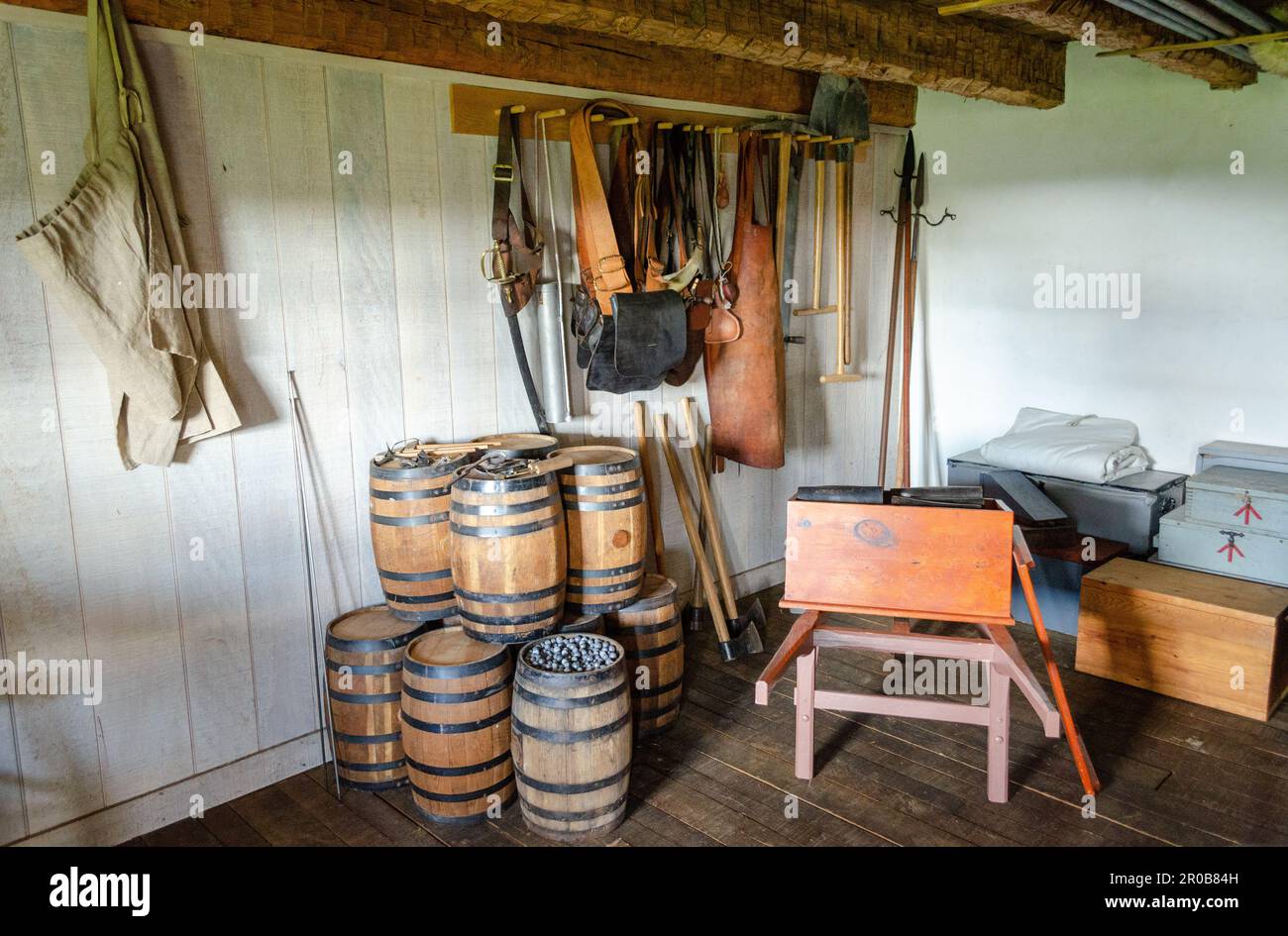 Fort Frederick State Park in Maryland Stock Photo - Alamy