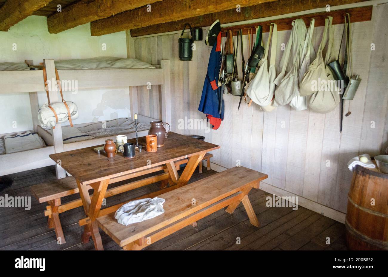 Fort Frederick State Park in Maryland Stock Photo - Alamy