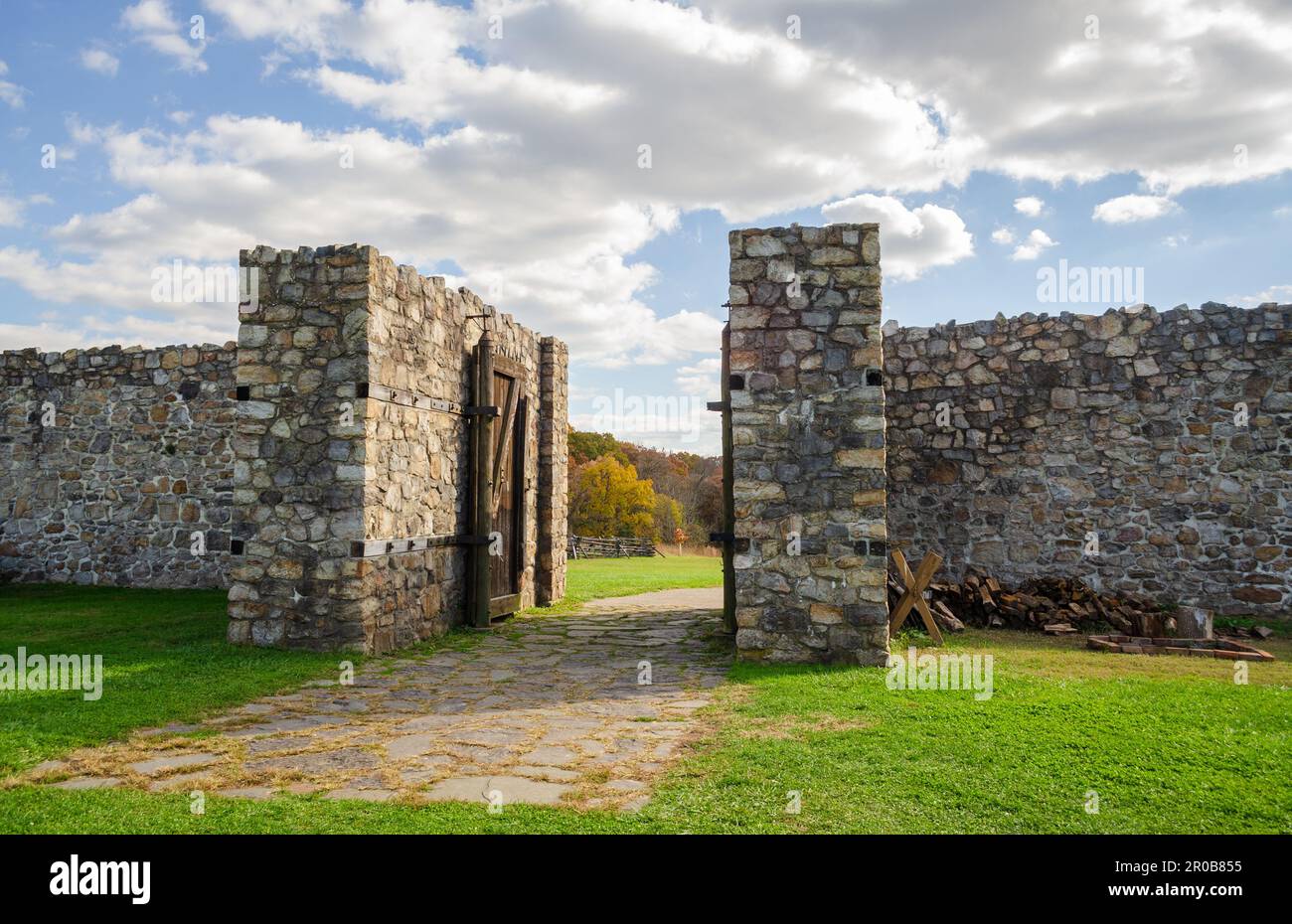 Fort Frederick State Park in Maryland Stock Photo - Alamy