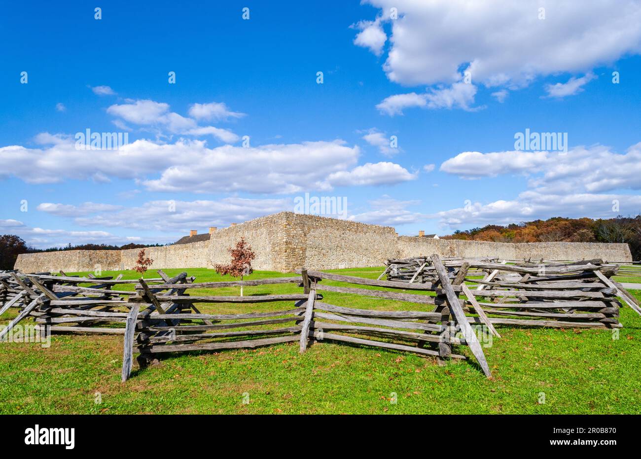 Fort Frederick State Park in Maryland Stock Photo - Alamy