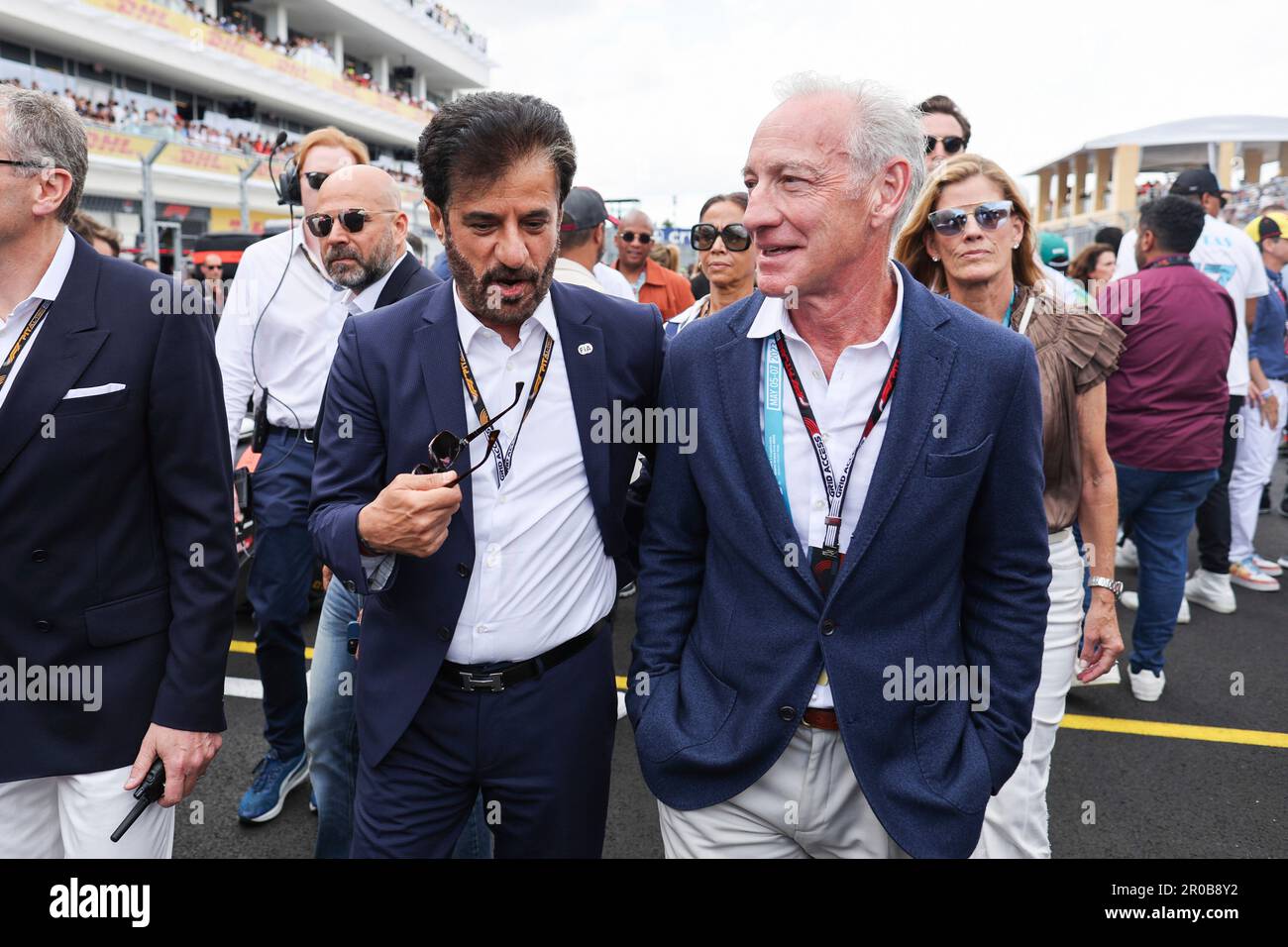 Miami, USA. 7th May, 2023. Mohammed Ben Sulayem (UAE, FIA President ...