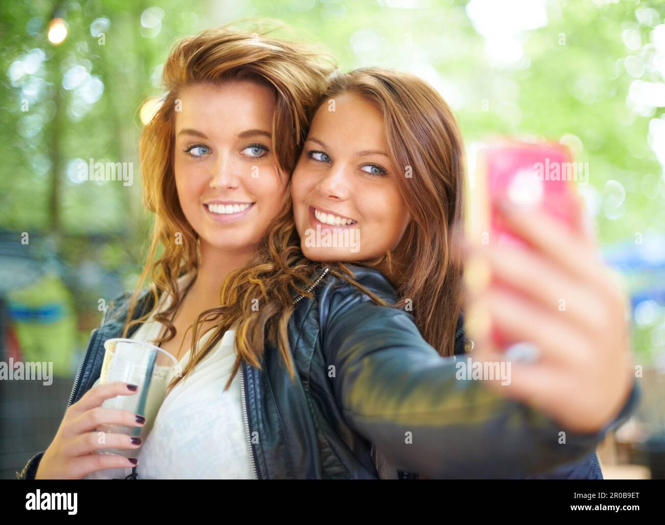 Two best friends festival hi-res stock photography and images - Alamy