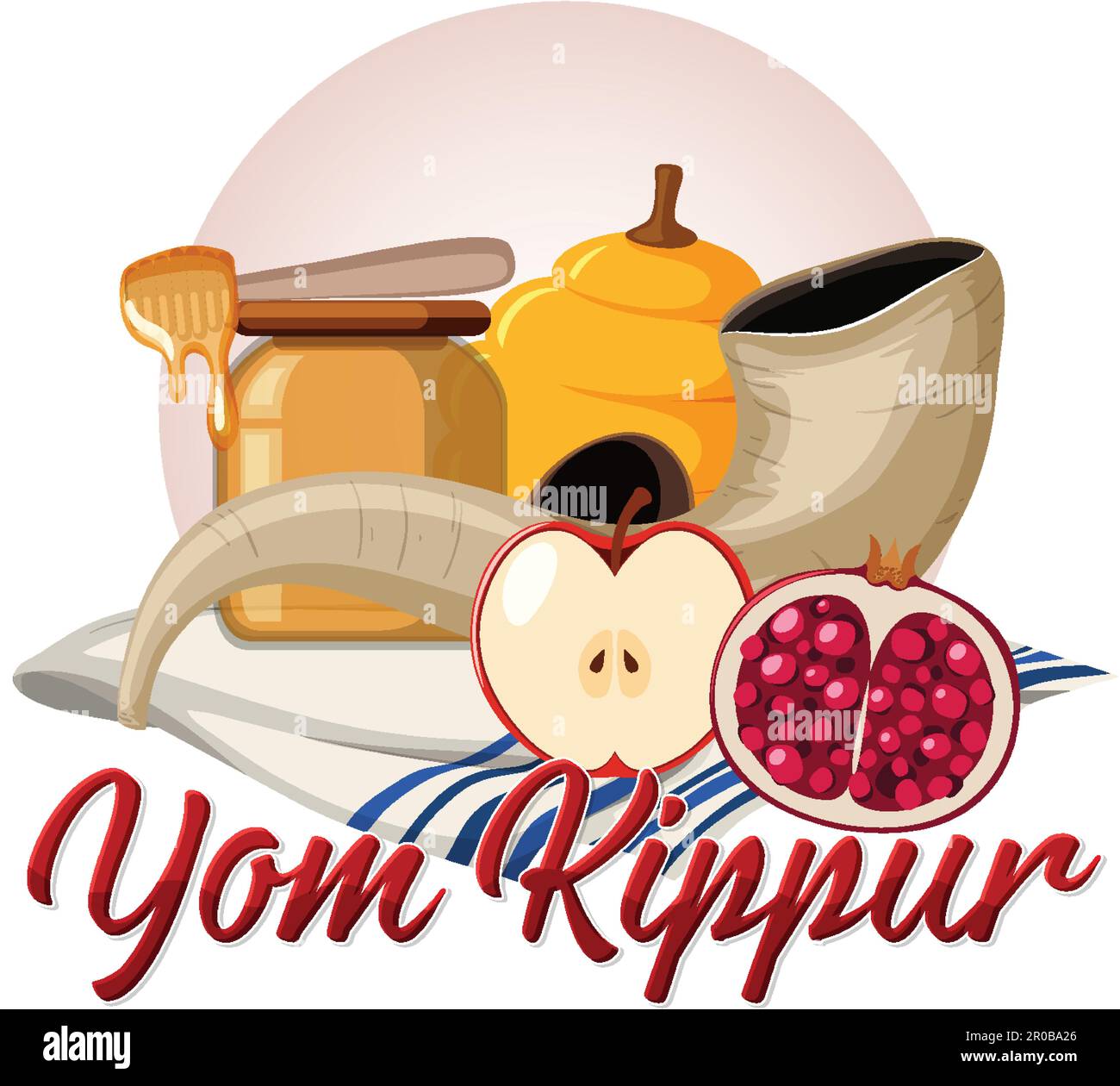 Yom Kippur Jewish Day Illustration Stock Vector Image And Art Alamy