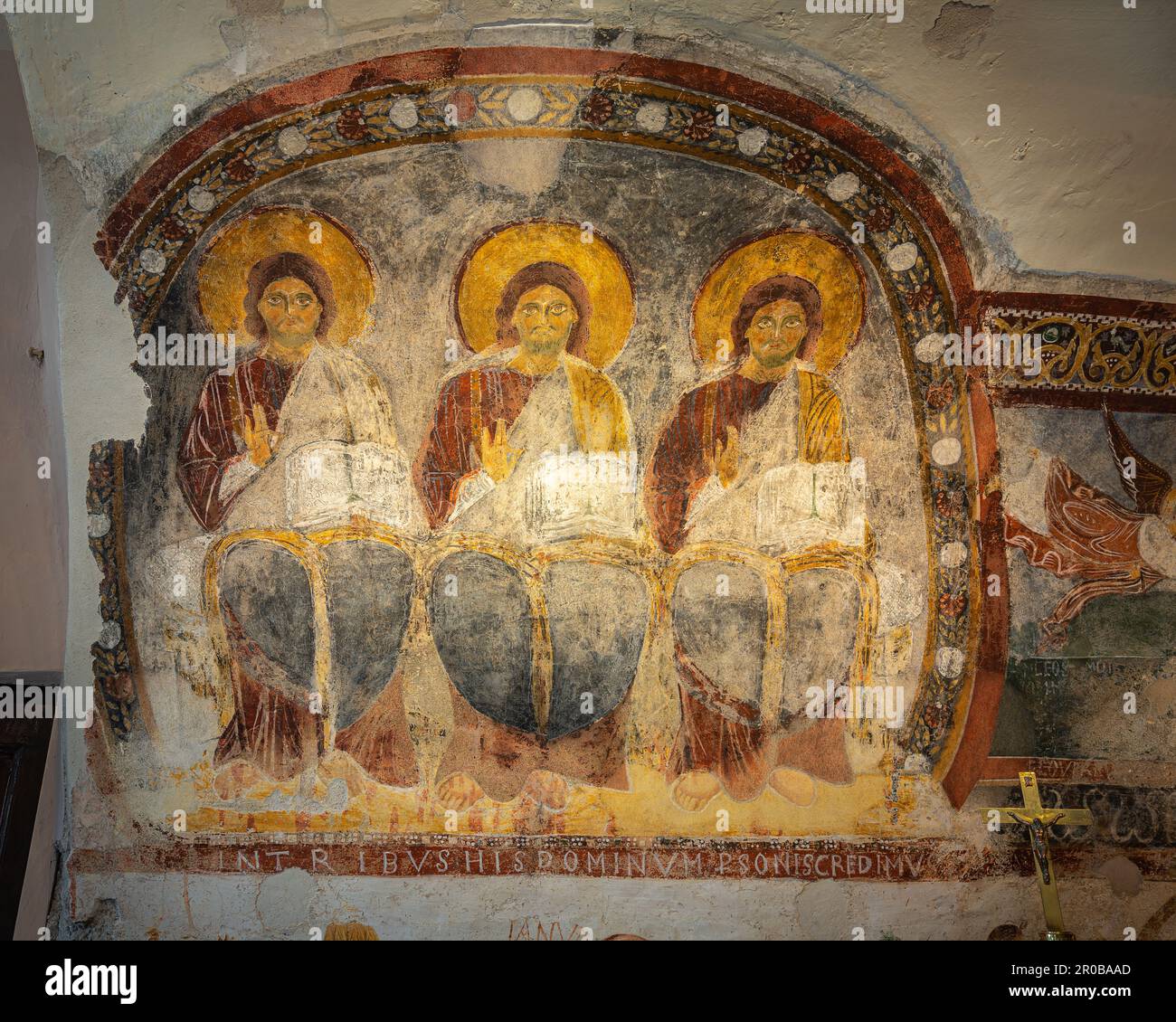 The most valuable fresco depicting the Three Persons. The chapel that ...