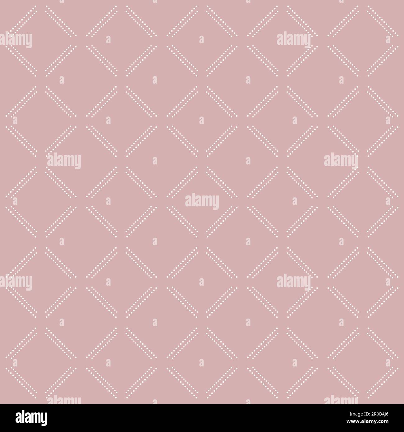 Geometric purple and white dotted pattern. Seamless abstract modern ...