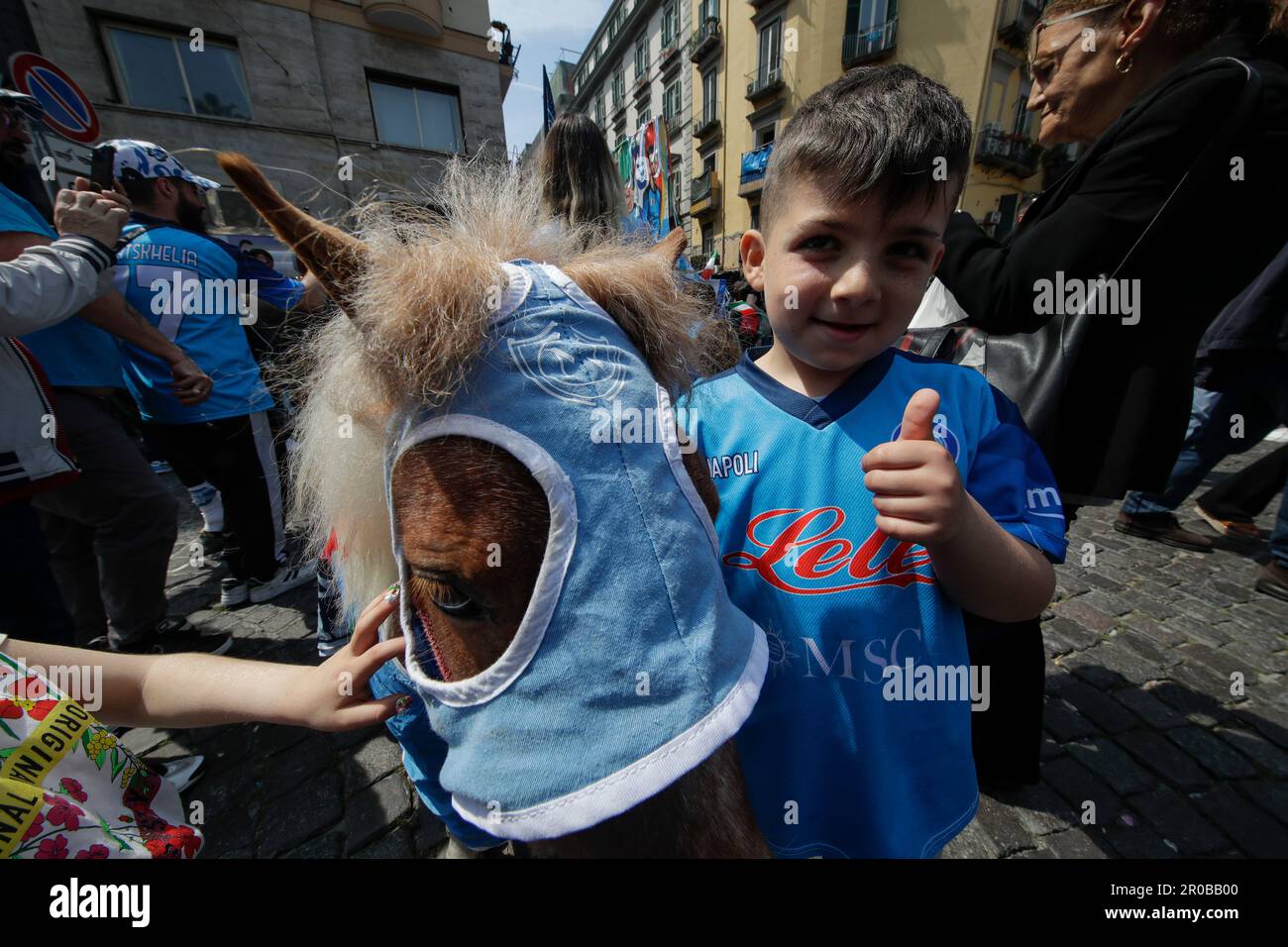 Naples the celebrations for the victory of the scudetto of the SSC ...