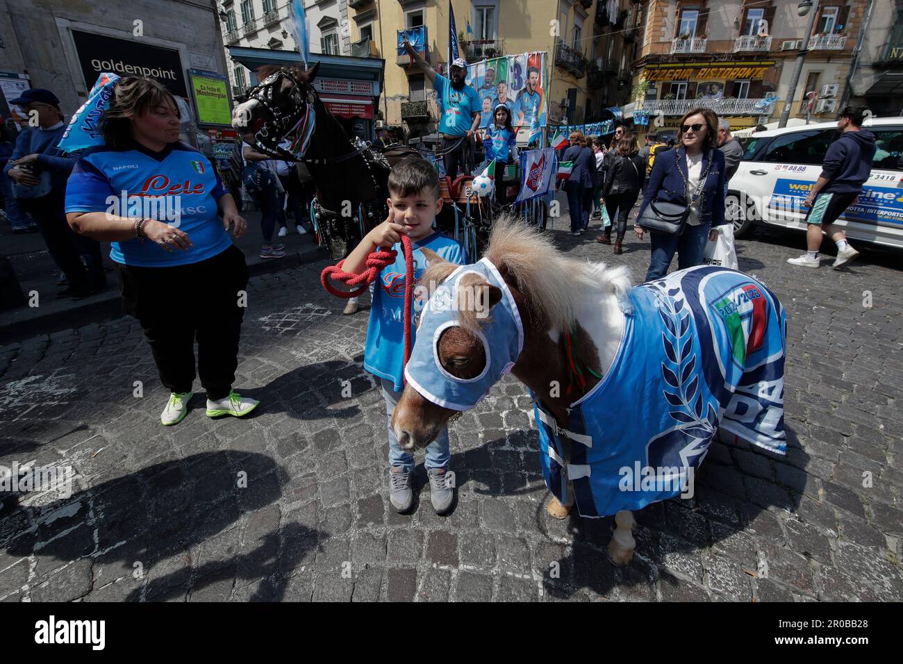 Naples the celebrations for the victory of the scudetto of the SSC ...