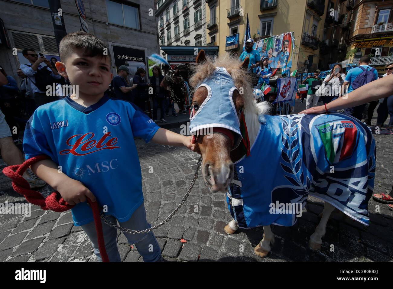 Naples the celebrations for the victory of the scudetto of the SSC ...