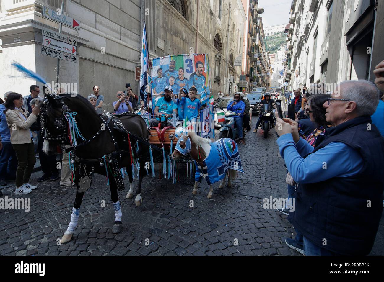 Naples the celebrations for the victory of the scudetto of the SSC ...