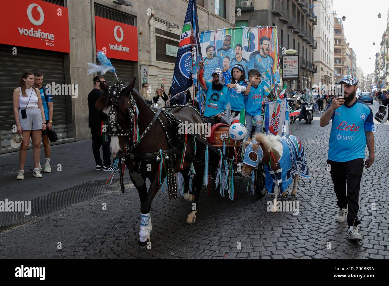 Naples the celebrations for the victory of the scudetto of the SSC ...