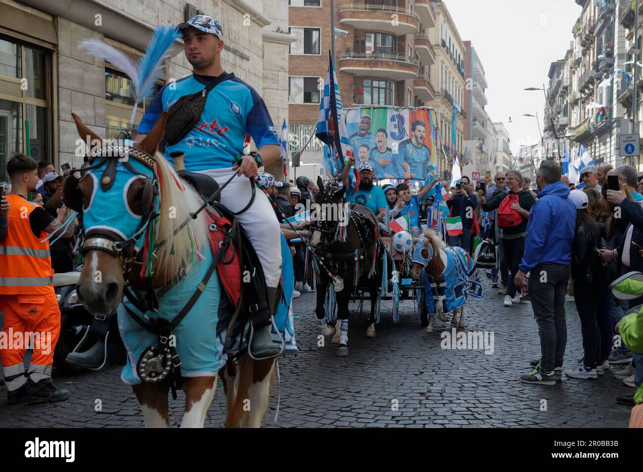 Naples the celebrations for the victory of the scudetto of the SSC ...