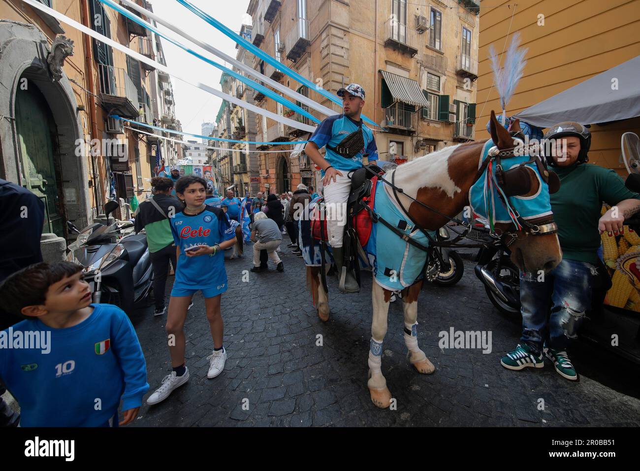 Naples the celebrations for the victory of the scudetto of the SSC ...
