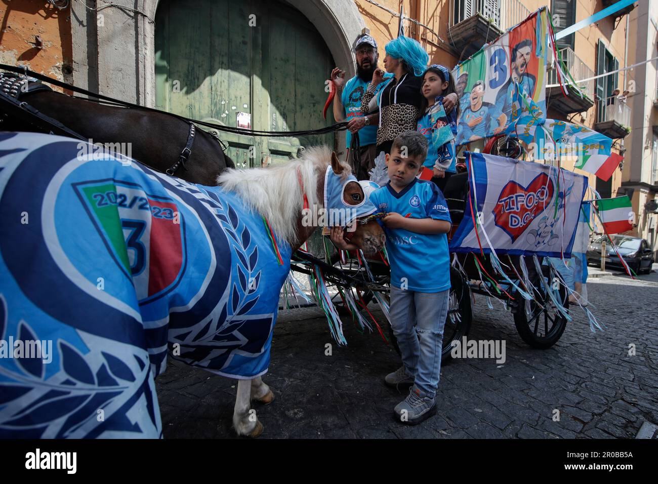 Naples the celebrations for the victory of the scudetto of the SSC ...