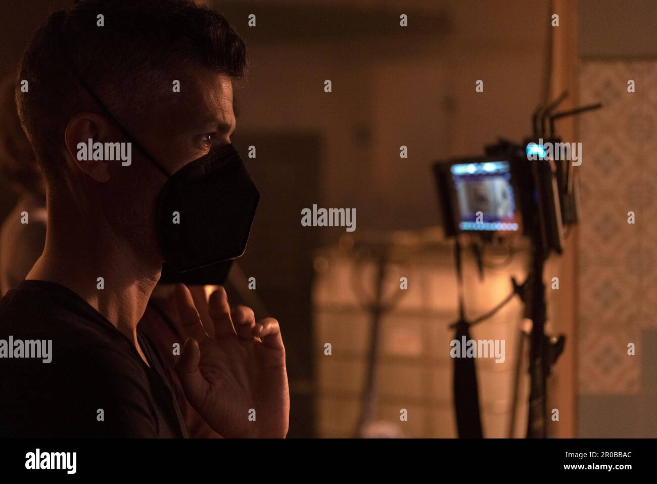 VICTOR GARCIA in THE COMMUNION GIRL (2022) -Original title: LA NIÑA DE ...