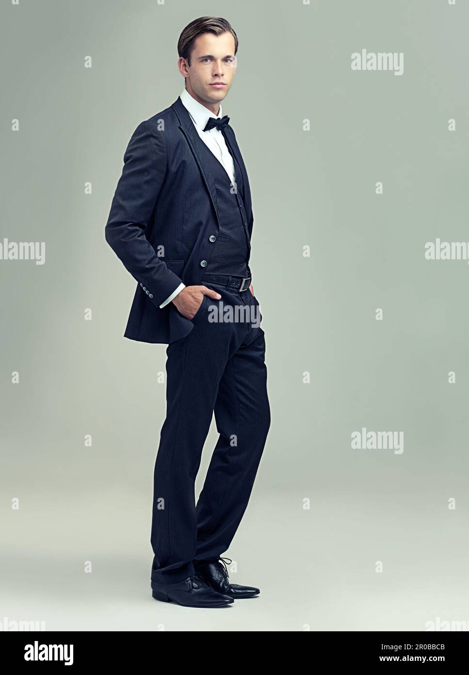 Hes got style and class. A full length studio portrait of a dapper ...