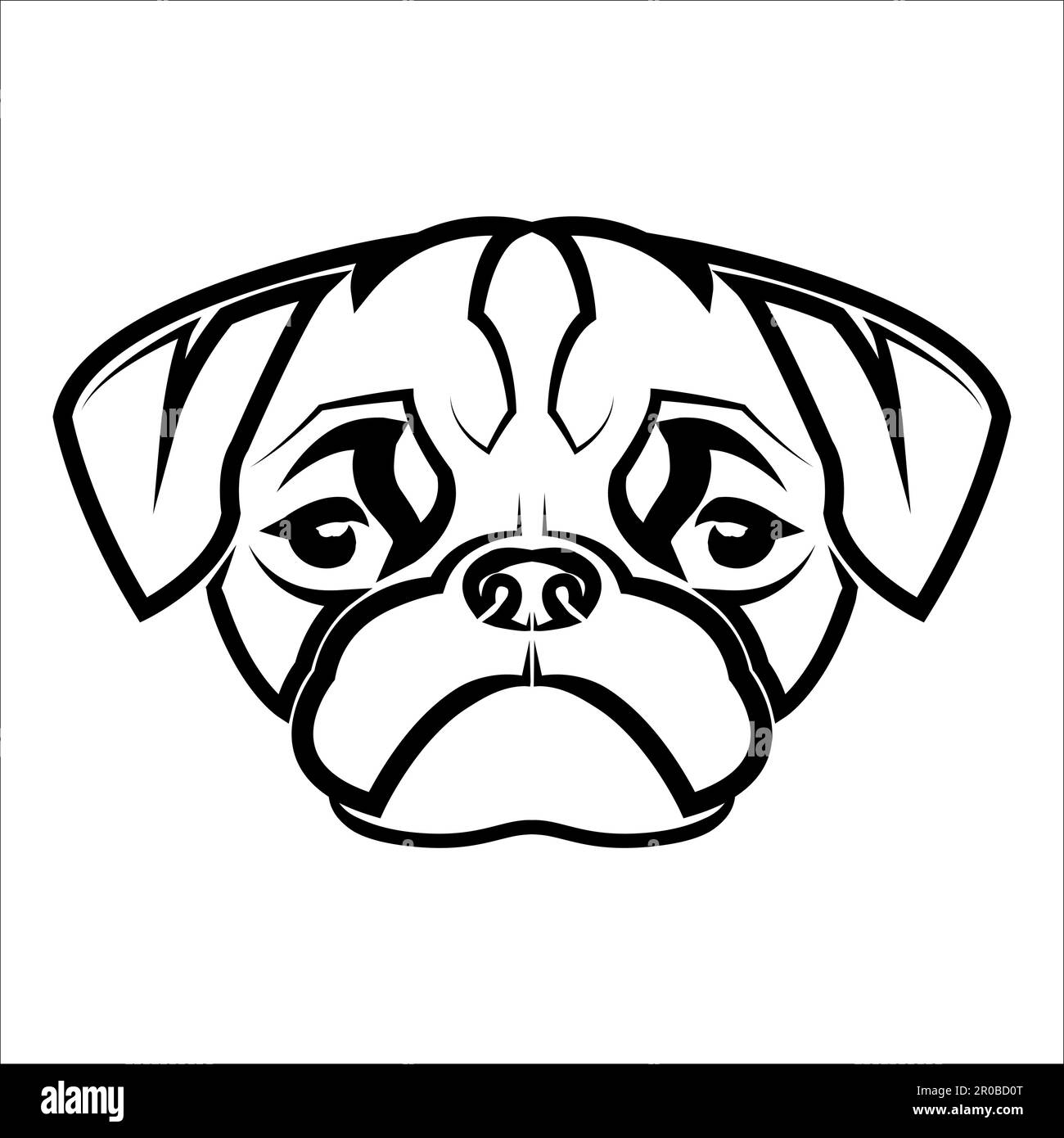 Team pug Stock Vector Images - Alamy