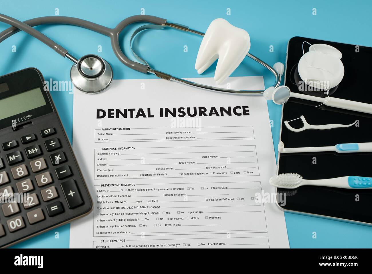 Dental Insurance Toothache Doctor Patient Work Paper, Claim Insurance ...