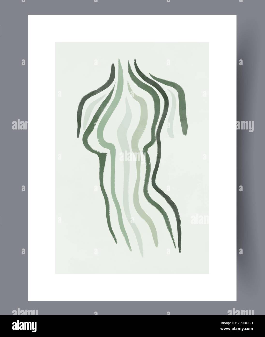 Abstract art painting body woman hi-res stock photography and images ...