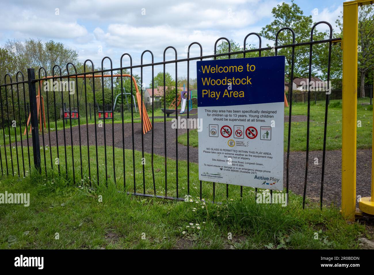 Play area entrance hi-res stock photography and images - Alamy
