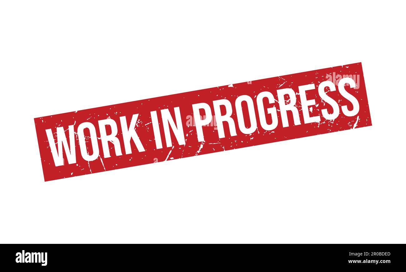 In progress stamp vector vectors hi-res stock photography and images ...