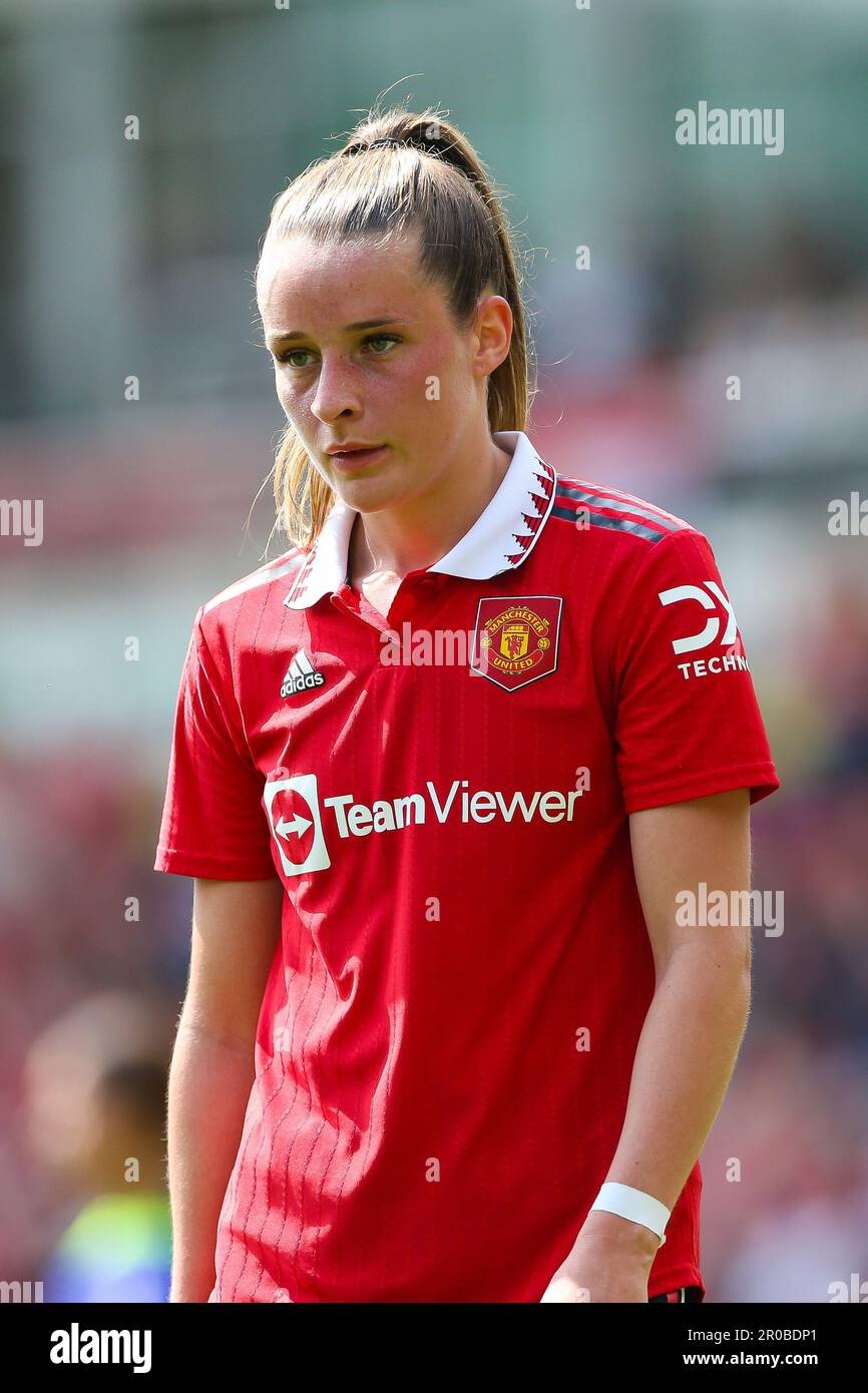 Manchester United's Ella Toone during the Barclays Women's Super League ...