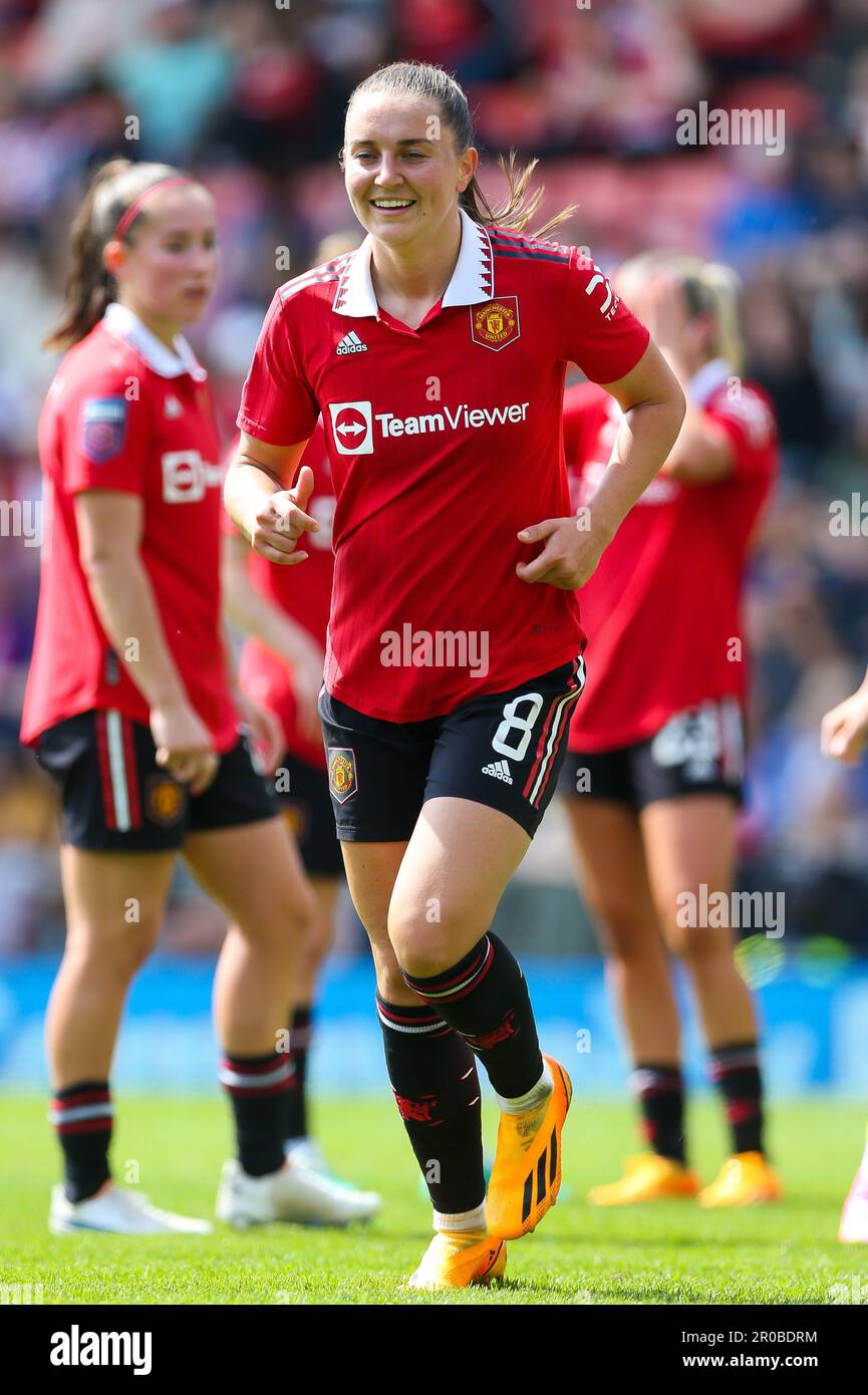 Manchester United's Vilde Boe Risa during the Barclays Women's Super ...