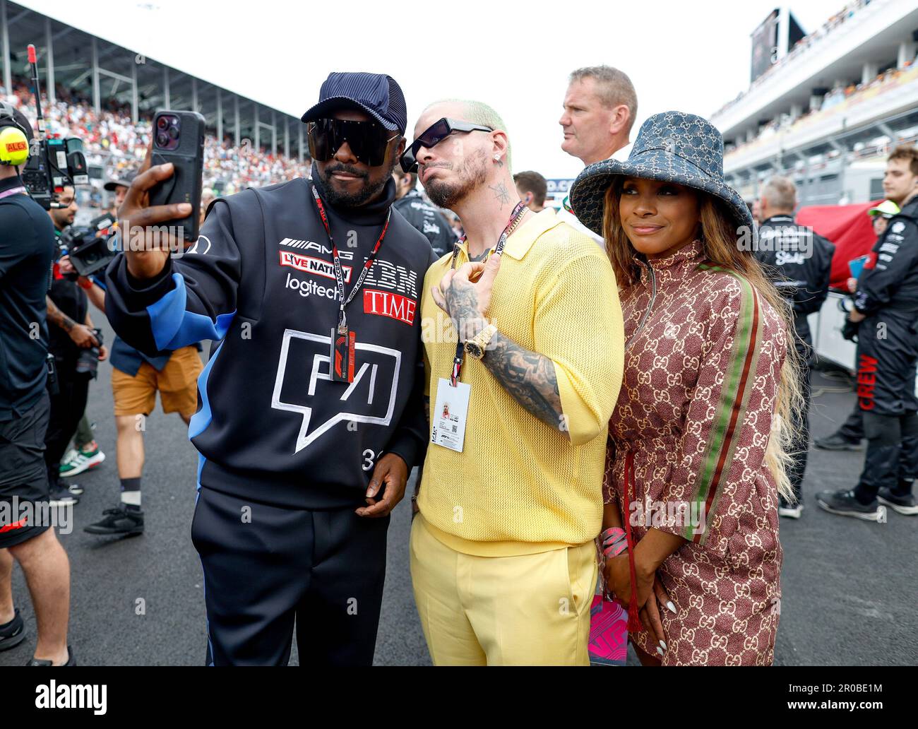 Miami, USA. 7th May, 2023. William James Adams Jr. aka. Will.i.am, Jose ...