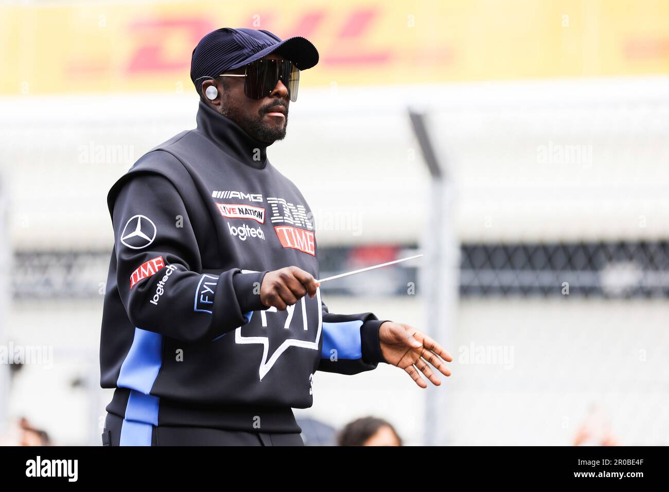 Miami, USA. 7th May, 2023. William James Adams Jr. aka. Will.i.am, F1 ...