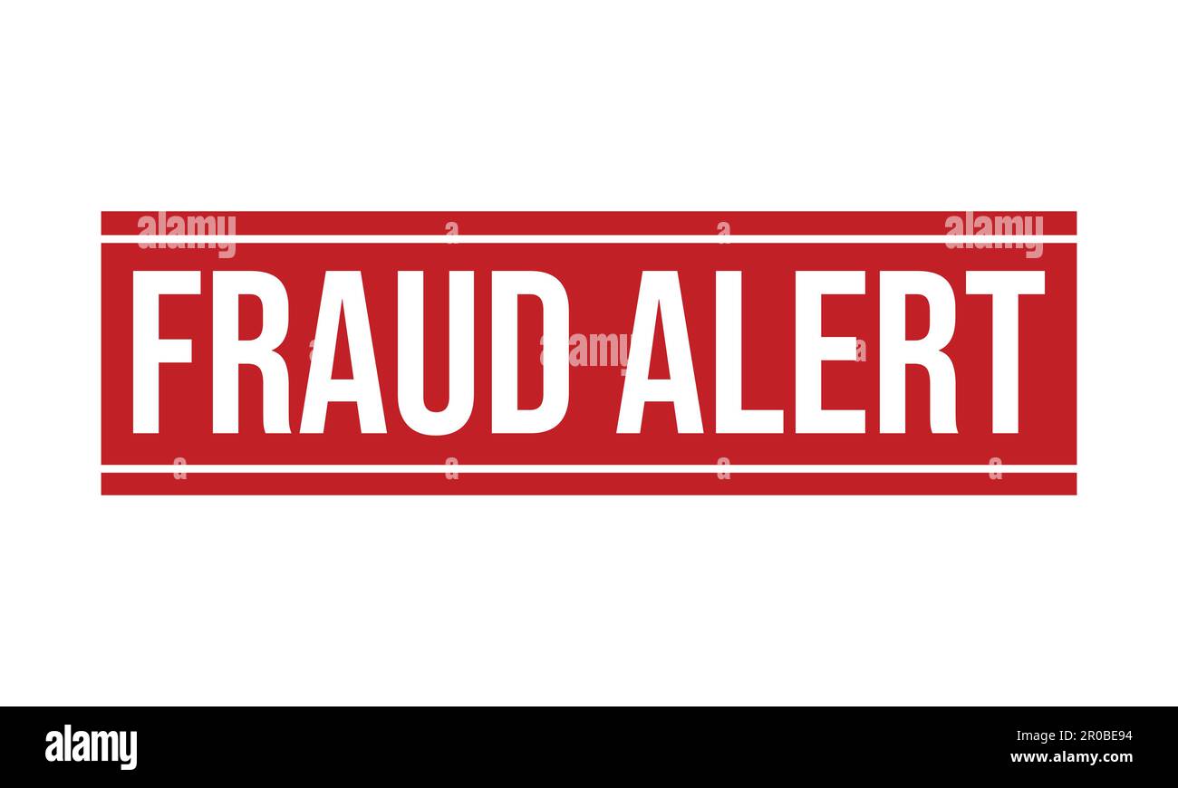 Fraud alert rubber stamp hi-res stock photography and images - Alamy