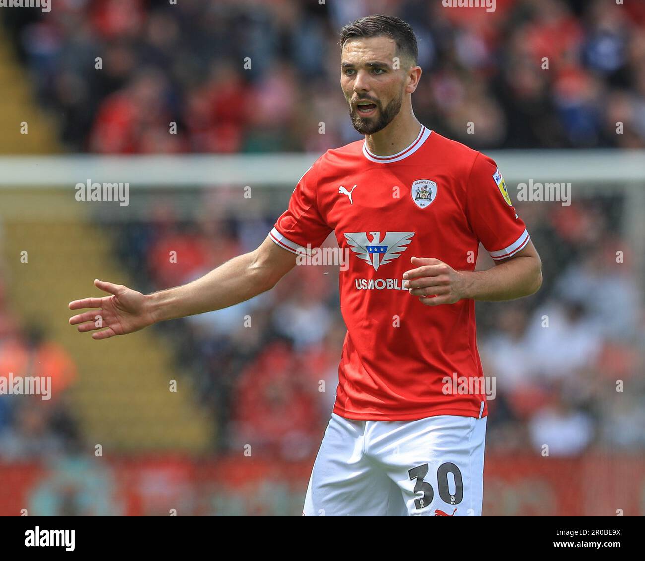 Adam Phillips #30 of Barnsley during the Sky Bet League 1 match ...