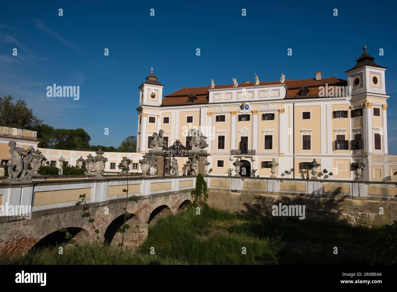 Main view to Milotice Castle, Czech Republic - State Milotice called ...