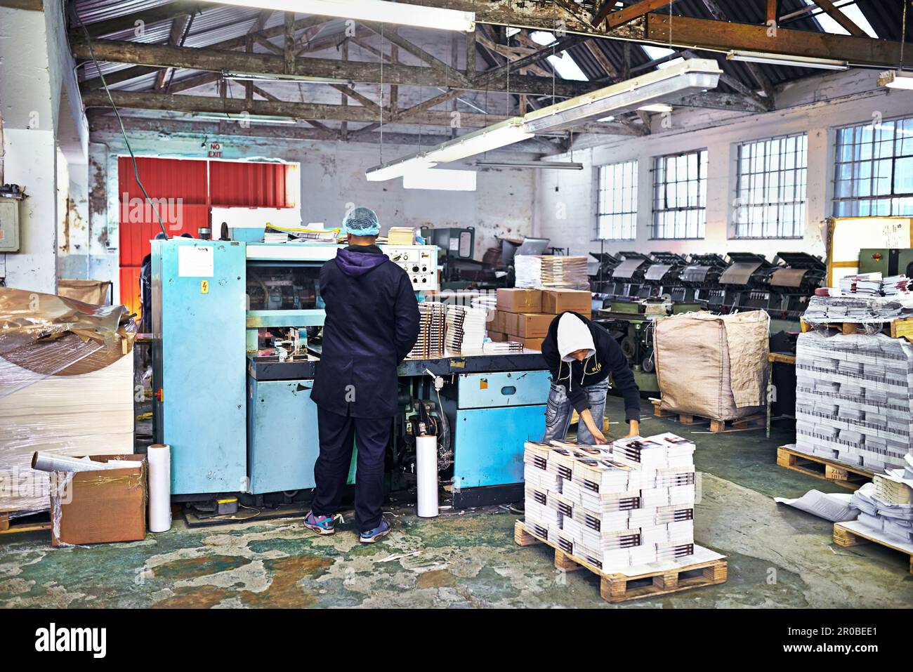 Your one stop for printing start to finish. a people working inside a ...