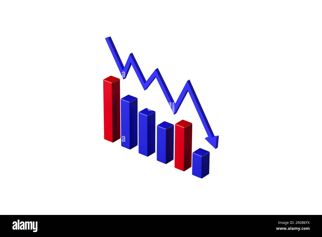 Graph for Successful Investments Stock Photo - Alamy