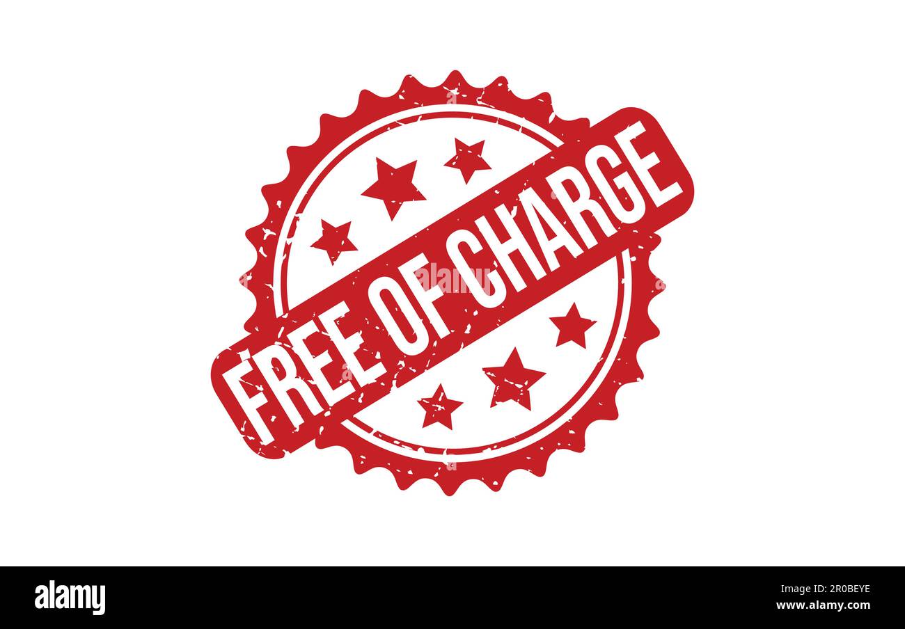 Free of Charge Stamp Seal Vector Illustration Stock Vector Image & Art ...