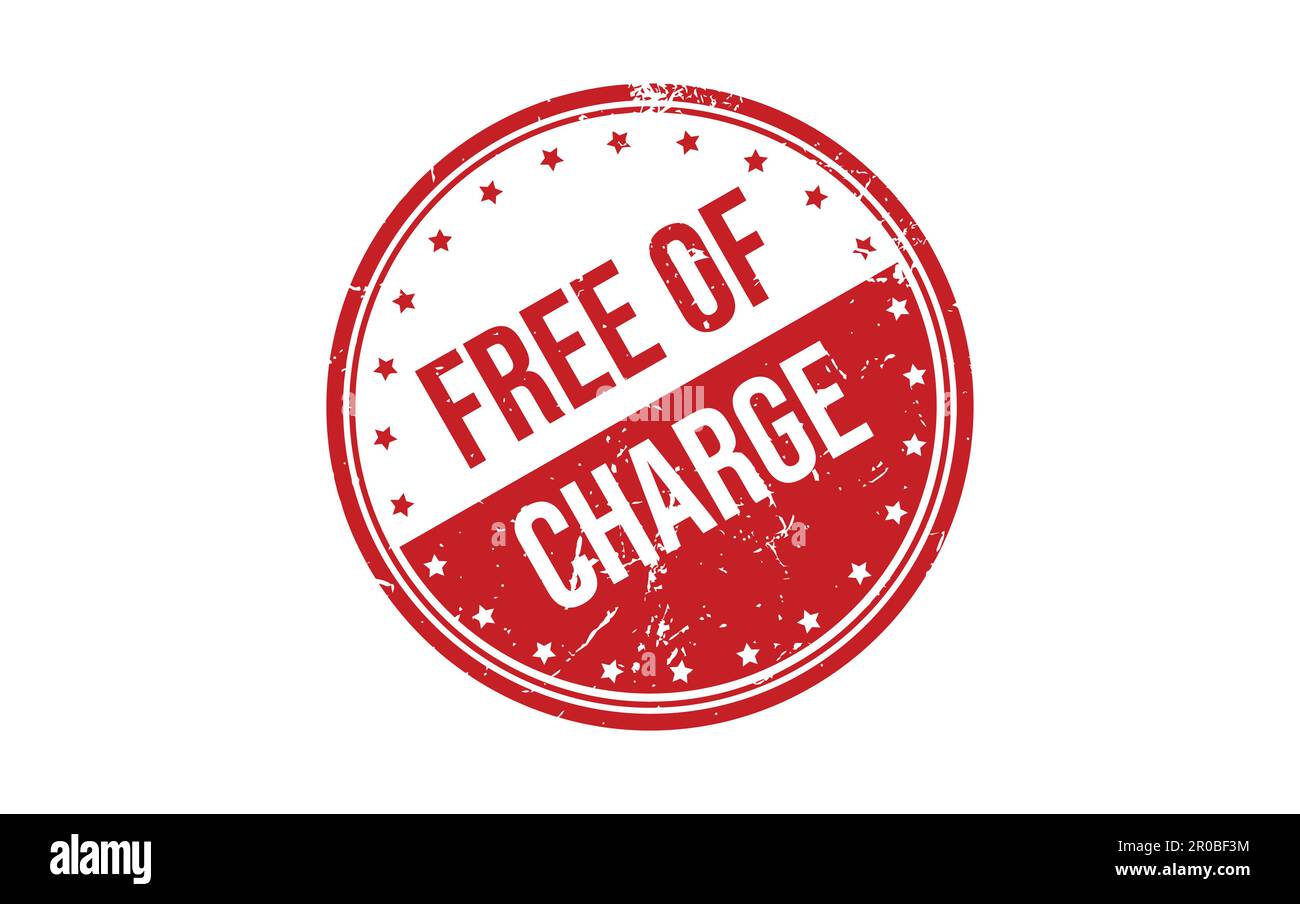 Free of Charge Rubber Stamp Seal Vector Stock Vector Image & Art - Alamy