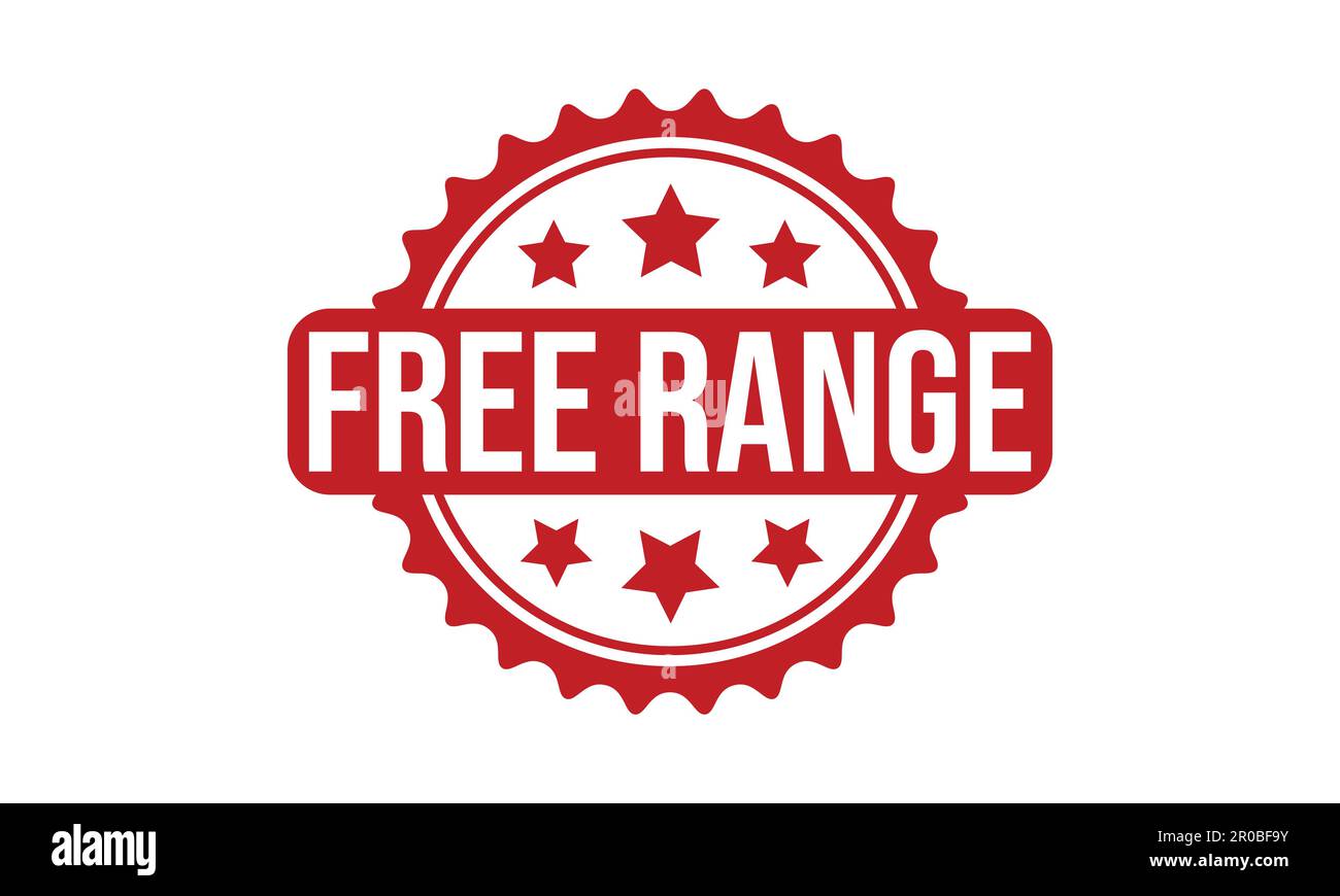 Free Range Rubber Stamp Seal Vector Stock Vector Image & Art - Alamy