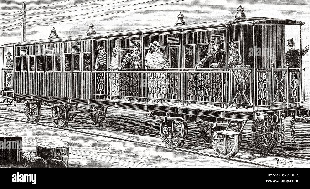 Wagon train 19th century hi-res stock photography and images - Alamy