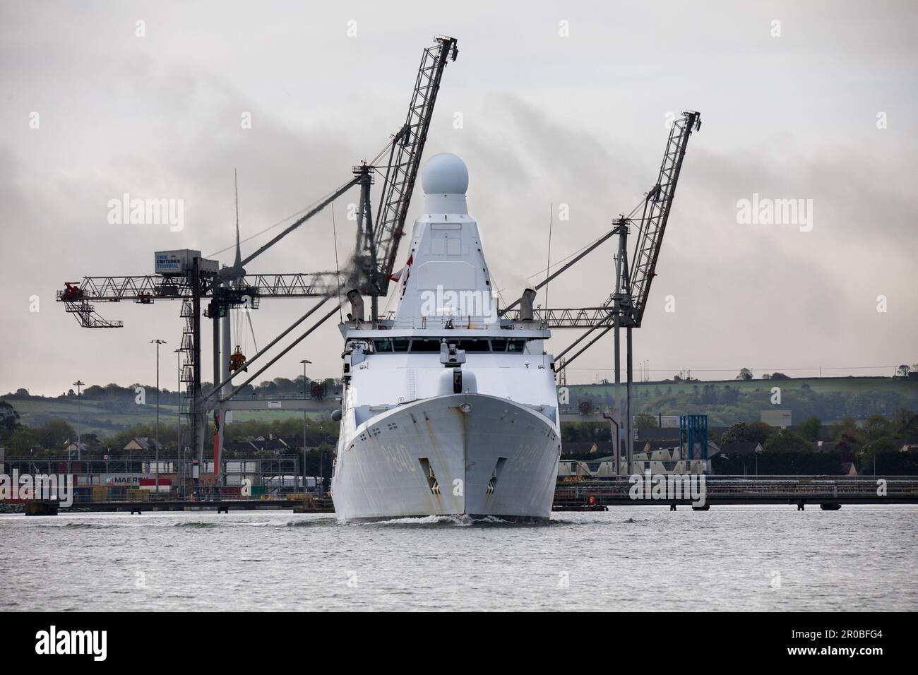 Cork Harbour, Cork, Ireland. 08th May, 2023. Dutch naval patrol boat ...