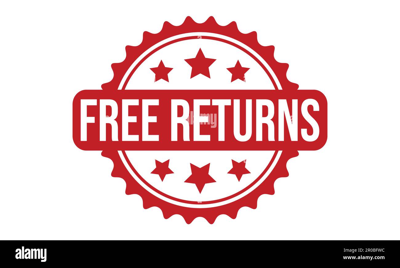 Free Returns Rubber Stamp Seal Vector Stock Vector Image & Art - Alamy