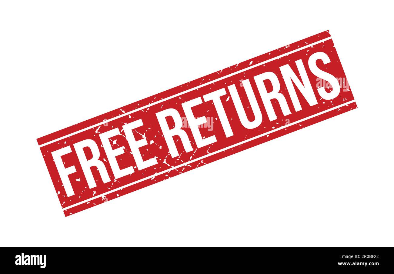 Free returns stamp hi-res stock photography and images - Alamy
