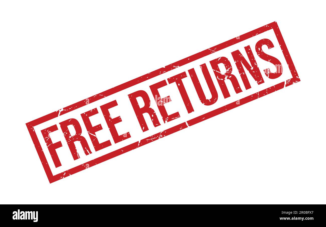 Free Returns Rubber Stamp Seal Vector Stock Vector Image & Art - Alamy