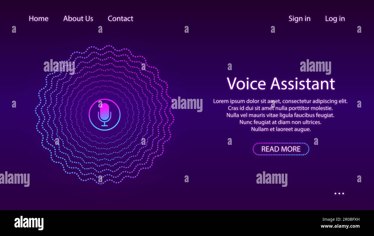 Artificial intelligence concept. Banner for web site or mobile app ...