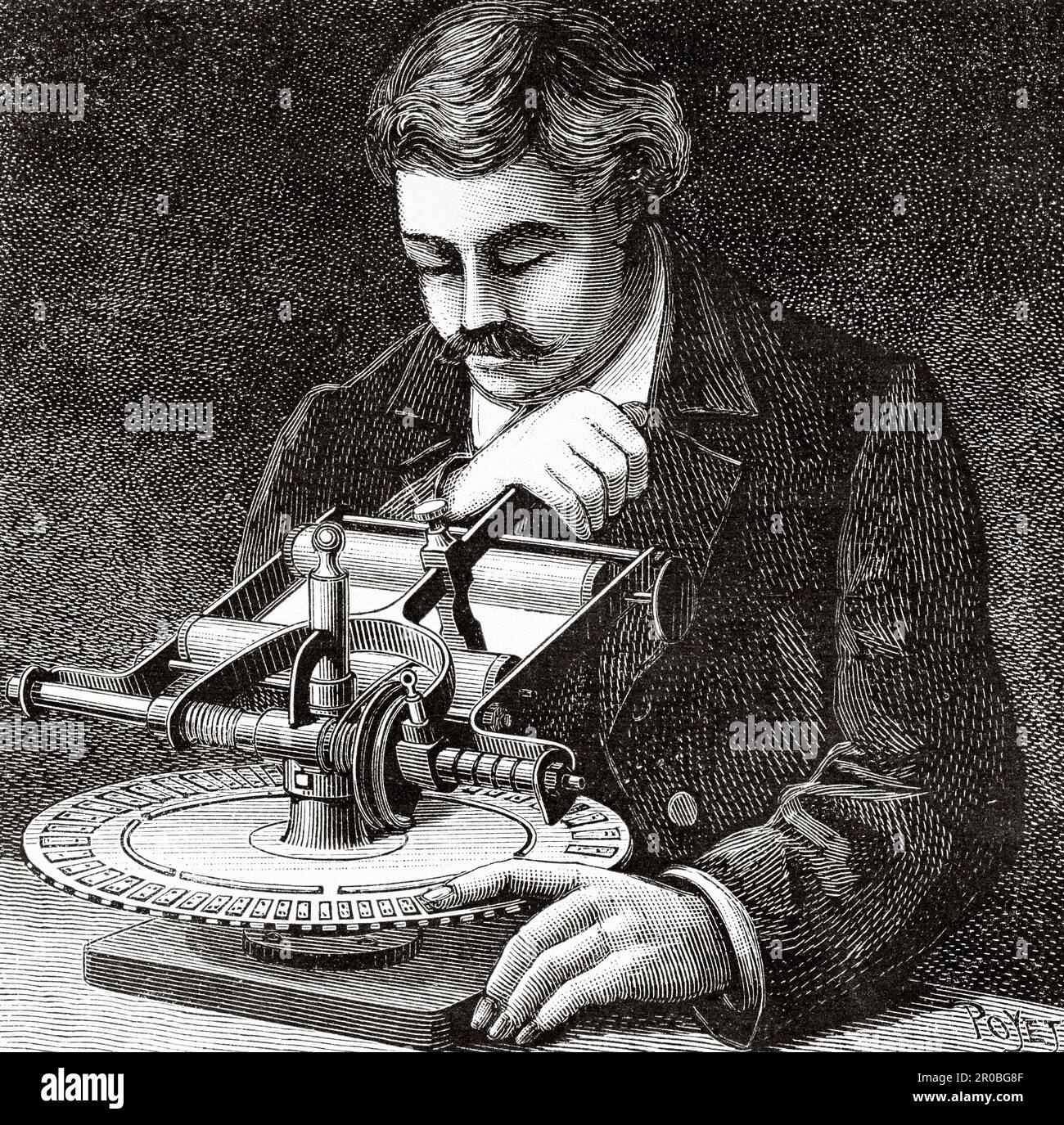 Tactile writing system hi-res stock photography and images - Alamy