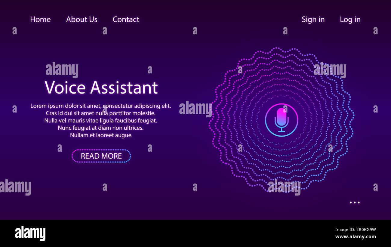 Artificial intelligence concept. Banner for web site or mobile app ...