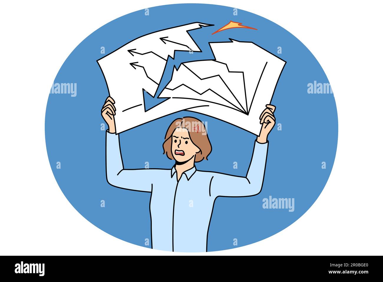Failed Paper Clipart