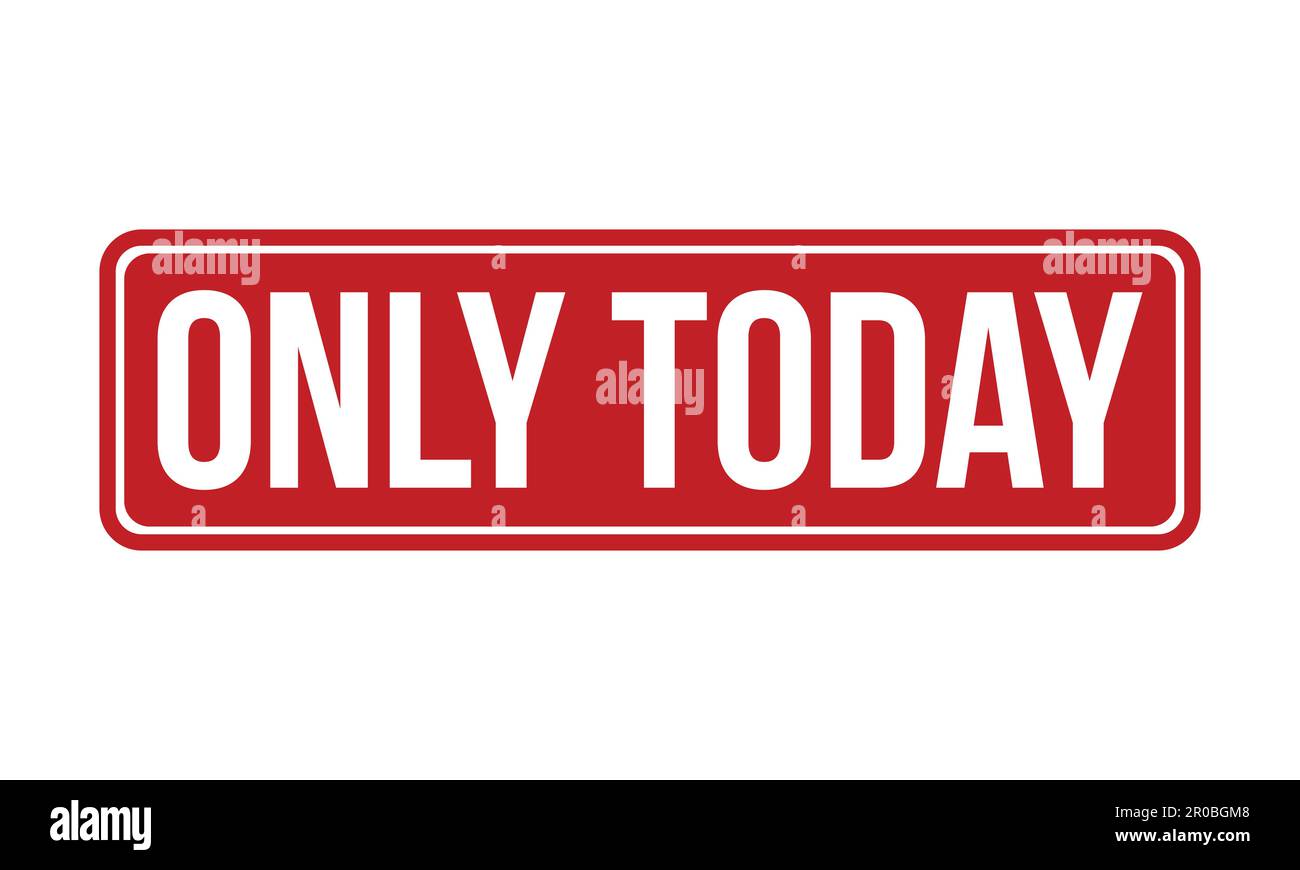 Only today seal hi-res stock photography and images - Alamy