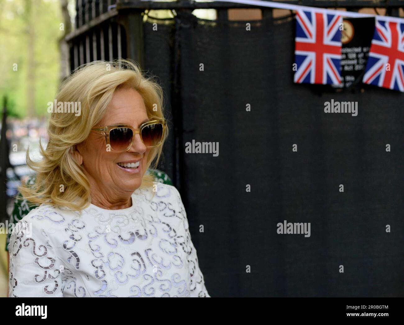 Jill Biden - US First Lady - attending the Coronation Big Lunch hosted ...