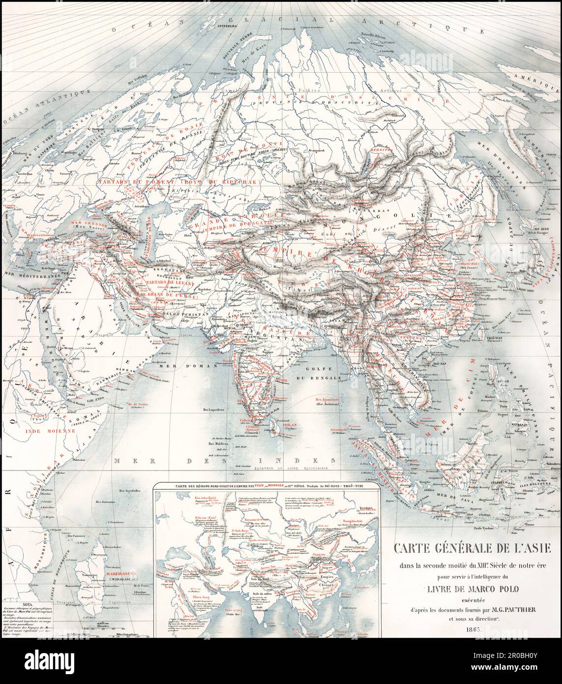 Map maps asia japan china hi-res stock photography and images - Alamy