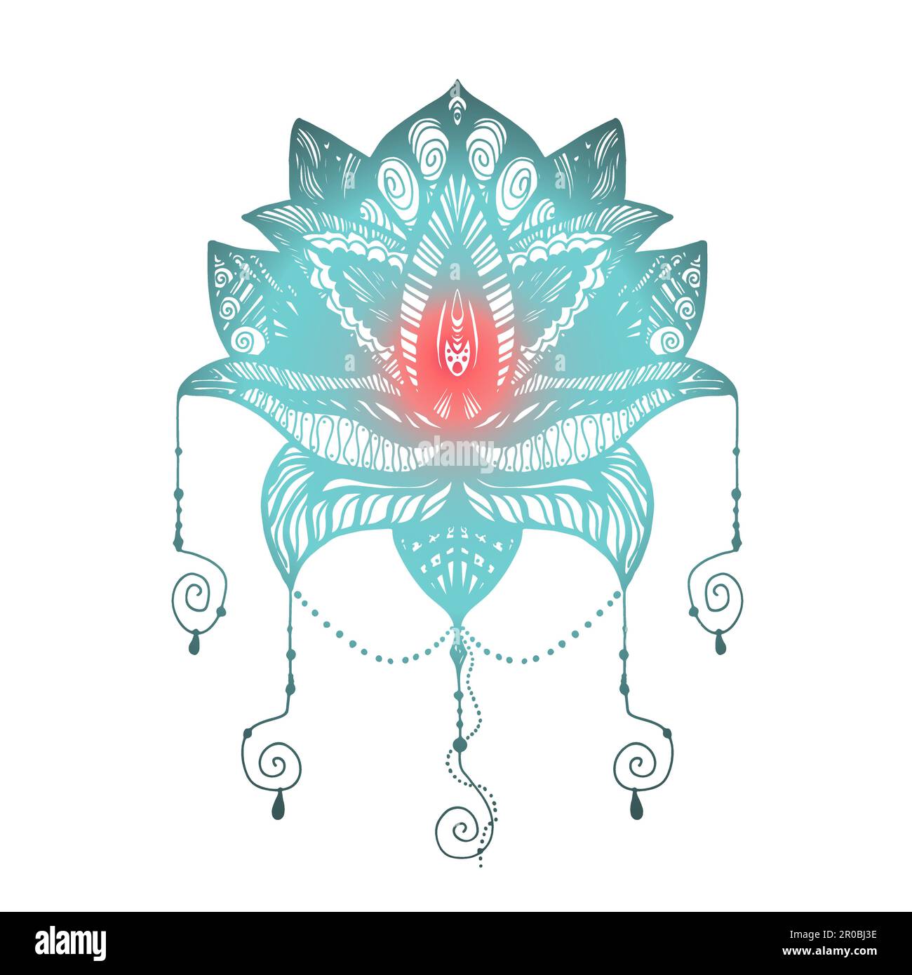 Tribal Lotus Flower Designs