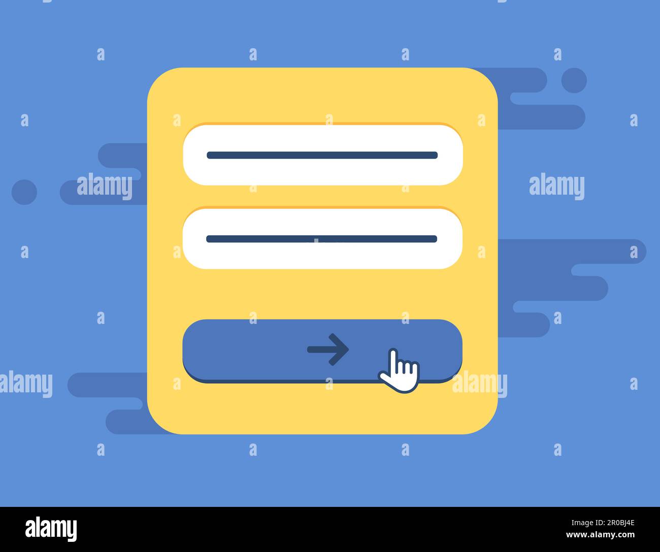 Web Template and Elements for site form of email subscribe, newsletter ...